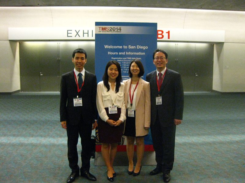 [2014.02] TMS 2014 @ San Diego, USA – ESPark Research Group