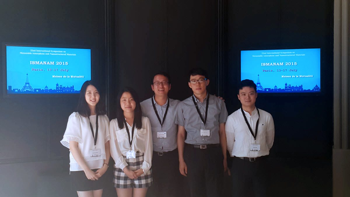 [2015.07] ISMANAM @Paris, France – ESPark Research Group